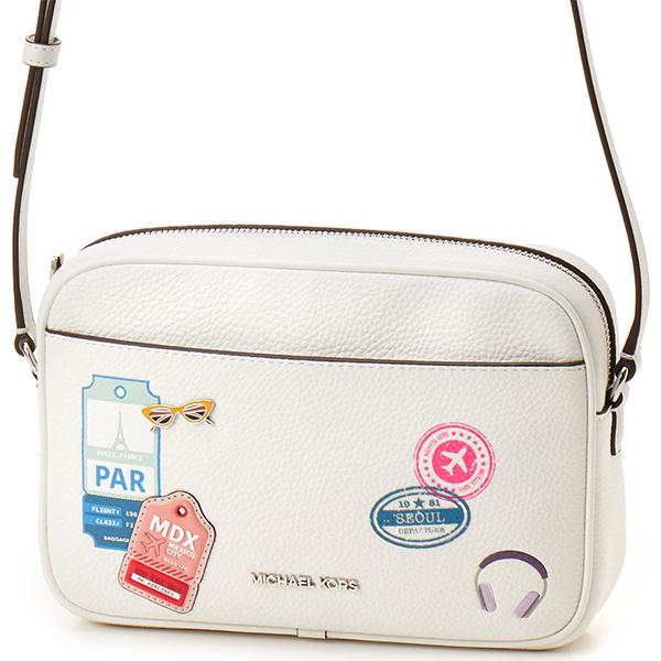 型番：35R6STVC7V1999ブランド：マイケル・コース商品名：JET SET TRAVEL LG CAMERA XBODY クロスボディカラー：オプティックホワイト