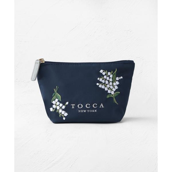 型番：PCTZLM0900ブランド：トッカ商品名：【一部カラー撥水】BOUQUET DE REVE POUCH ポーチカラー：ブラック系/ベージュ系/ネイビー系