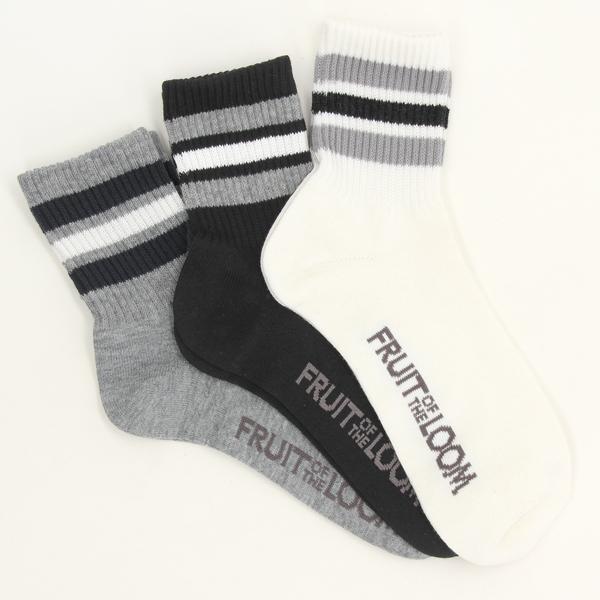 型番：81170700ブランド：フルーツオブザルーム商品名：Q.FTL3Pベーシックカラーライン平編カラー：アソート