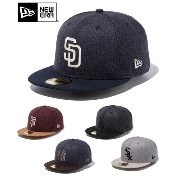 型番：ne510cp14860700ブランド：ニューエラ商品名：【NEW ERA】5950 HEATHER PACK [SSL]カラー：マルーン（SF）/ネイビー（SD）/ネイビー（NY）/ブラック（LA）/グレー（SOX）