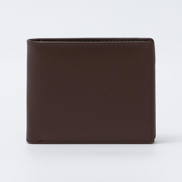 型番：210000009ブランド：シップス カラーズ商品名：SHIPS Colors: レザー BI-FOLD ウォレット (二つ折り 財布)カラー：ブラック/ブラウン
