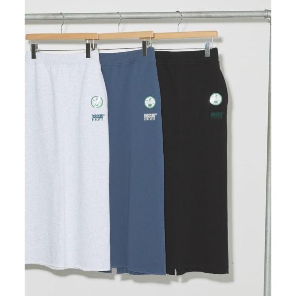 型番：0H000738200ブランド：アメリカンホリック商品名：Discus 裏毛スカートカラー：杢ホワイト/ブラック/ブルー