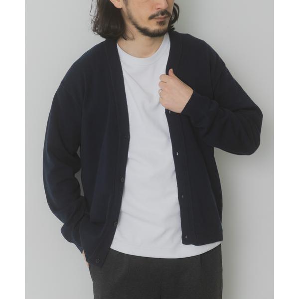 型番：ITA7-12C021ブランド：アイテムズ アーバンリサーチ商品名：SILK×WOOL MIXニットカーディガンカラー：ネイビー/ブラック/バーガンディー
