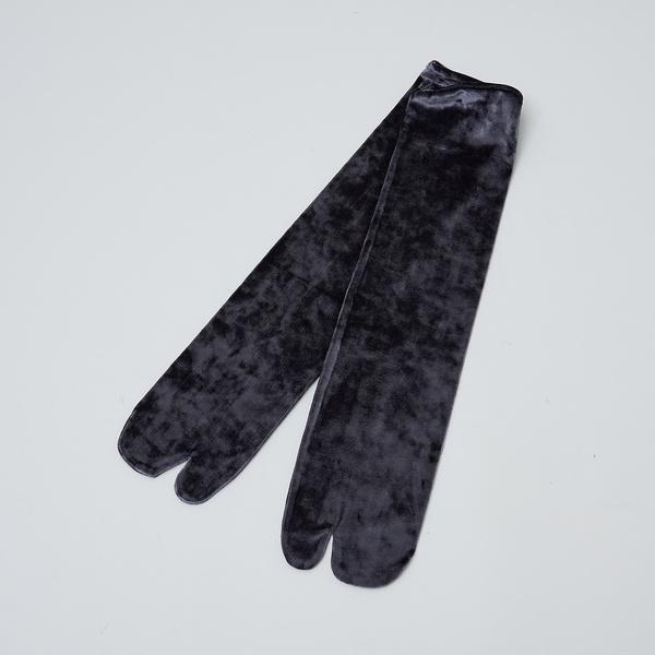 型番：04519865005ブランド：ルージュ・ヴィフ ラクレ商品名：【Keena/キーナ】ベルベットソックスロング/靴下/丈長め/足袋/ベロア【WEカラー：ホワイト/グレー/オレンジ