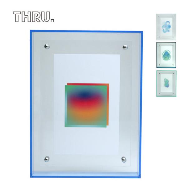 型番：gfc-th-0006ブランド：スルー商品名：THRU.LIGHT 6x8 フォトフレームカラー：LIGHT　GREEN/CLEAR/LIGHT　BLUE/CYAN
