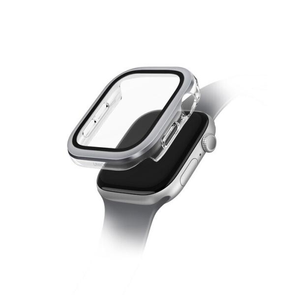 型番：VOUTE 42/46mmブランド：ユニーク商品名：【UNIQ】 Apple Watch 11 / 10 プロテクトケース : VOUTEカラー：シルバー/ローズゴールド/ジェットブラック