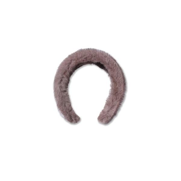 型番：R9904113ブランド：コードエー商品名：heyep｜faux mink headbandカラー：グレー（０１２）