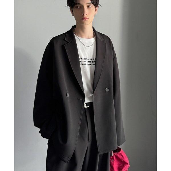 型番：AO1070184ブランド：クラシカルエルフ商品名：【Classical Origin】「大人の風格。」ダブルテーラードオーバーサイズジャケットカラー：ブラック/ブラウン