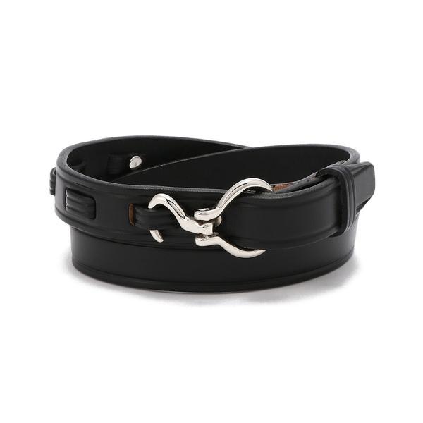 型番：7814971204ブランド：ビーバー商品名：TORY LEATHER／トリーレザー　Mini Hoof Pick Belt　レザーベルトカラー：ブラック