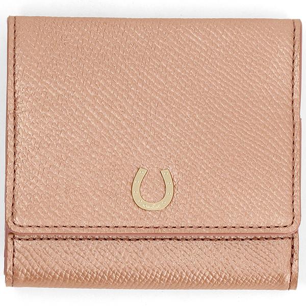 型番：24870ブランド：エアリスト商品名：Cheval シュヴァル　外BOX二つ折財布カラー：パールピンク/シャンパン/ブロンズ/パールグリーン