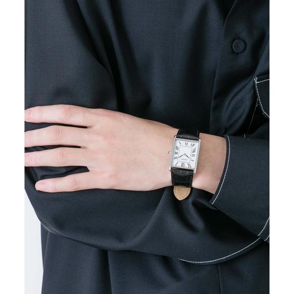 型番：6706137005ブランド：ナノユニバース商品名：SEIKO／セイコー コラボレーション スクエア ブラックカラー：ブラック