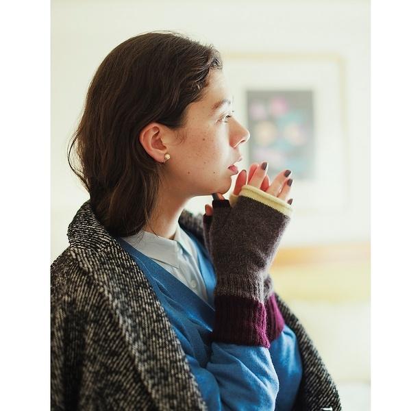 型番：60510238001ブランド：コレックス商品名：【Setsuko Todoroki × collex】Gloves（グローブ）カラー：ボルドー/ピンク