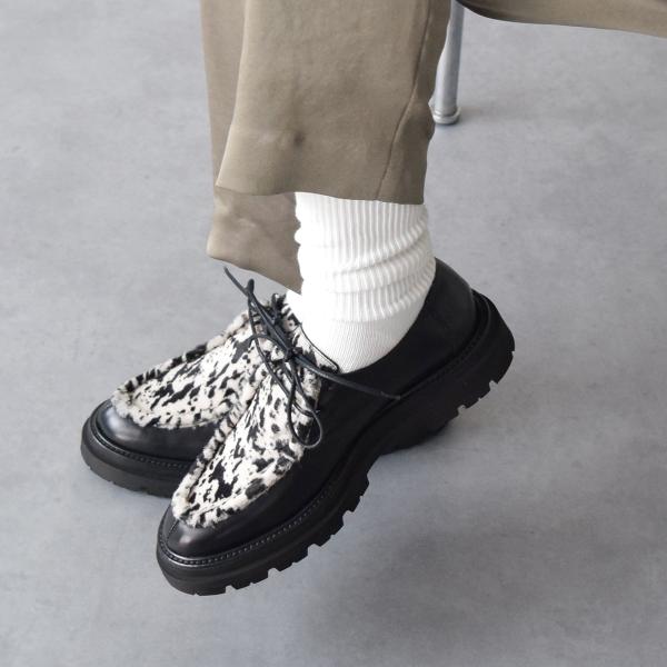 型番：D1607Dブランド：パスクッチ商品名：PASCUCCI◆3.7cmヒール◆タンクソールチロリアンシューズカラー：ブラックコンビ