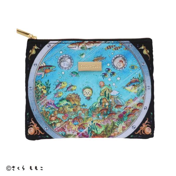 型番：0018080002ブランド：ブルーミング商品名：コジコジ　ポーチ　アクアリウム  【COJI-COJI（コジコジ）】カラー：ブラック