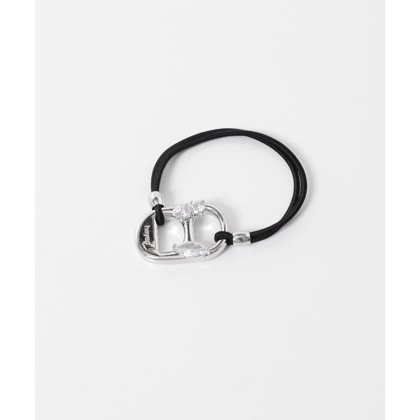 型番：RWA6-HP12225ブランド：アーバンリサーチ ロッソ商品名：heyep　Zir pull top Hair Tieカラー：シルバー