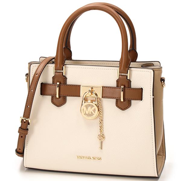 型番：35T5GHMS1T2605ブランド：マイケル・コース商品名：HAMILTON サッチェル スモールカラー：ライトクリーム　マルチ