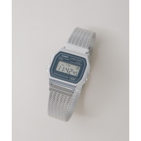 型番：6706137009ブランド：ナノユニバース商品名：CASIO／A158WEM-3JFカラー：ブラック