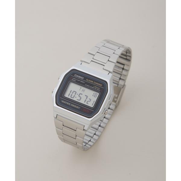 型番：6706137001ブランド：ナノユニバース商品名：CASIO／A158WA-1JHカラー：ブラック