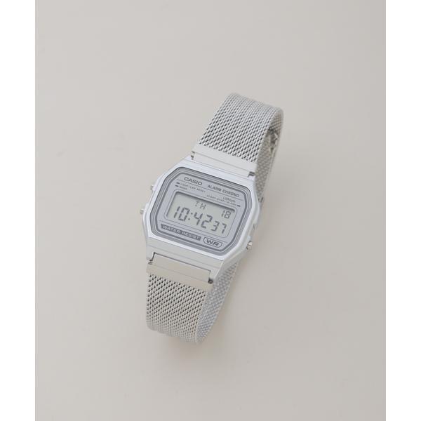 型番：6706137010ブランド：ナノユニバース商品名：CASIO／A158WEM-7JFカラー：ブラック