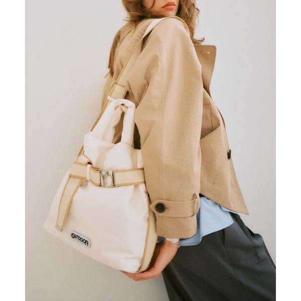 型番：BVX75300ブランド：ビス商品名：【OUTDOOR PRODUCTS】VIS別注2WAYベルト付きパデッドトートバッグカラー：ブラック(01)/チャコール(06)/キナリ(16)