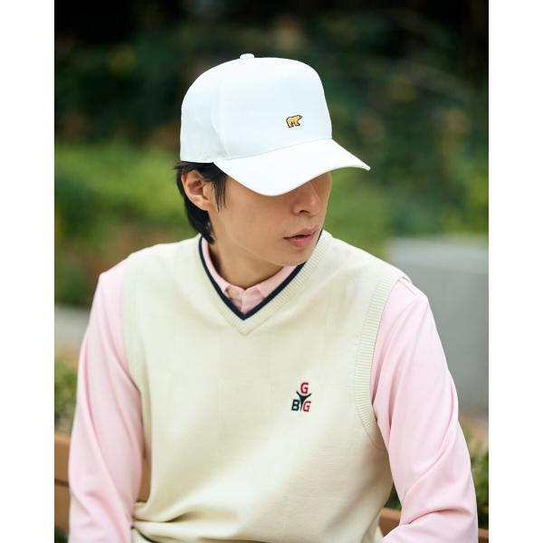 型番：312U1001ブランド：ゴールデンベア商品名：GBGキャップ　【GBGOLF】カラー：02アイボリー/03ライトグレー/75ネイビー