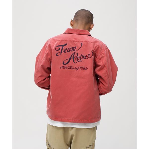 型番：7836152009ブランド：アヴィレックス商品名：《A.A.R.C》FADED EMB WORK JACKETカラー：レッド/ブルーグレー5/サンド4/チャコール