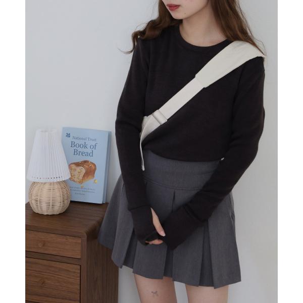 型番：BNWT26015ブランド：アットワン商品名：裏起毛指ぬきニットソーカラー：ピンク/ブラック