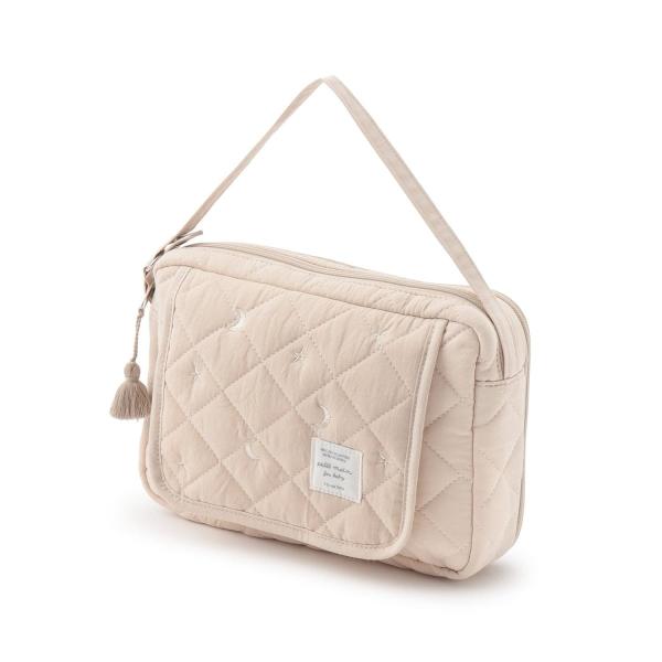 型番：9561508ブランド：プティマイン商品名：【抗菌防臭】マルチケースカラー：ベージュ/アイボリー/紺