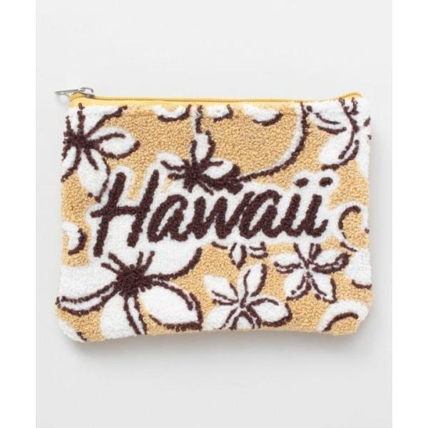 型番：45WP6103-2026ブランド：カヒコ商品名：【カヒコ】ウイラニ相良刺繍ポーチカラー：ベージュ/ブルー/ブラック/ミント