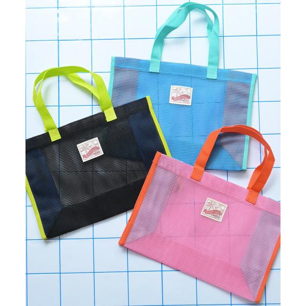型番：0121561004ブランド：マーキーズ商品名：マルチカラーメッシュバッグカラー：Ｃ２６ブルークレージー/Ｇ３６ピンククレージー/Ｂ９６ブラッククレージー