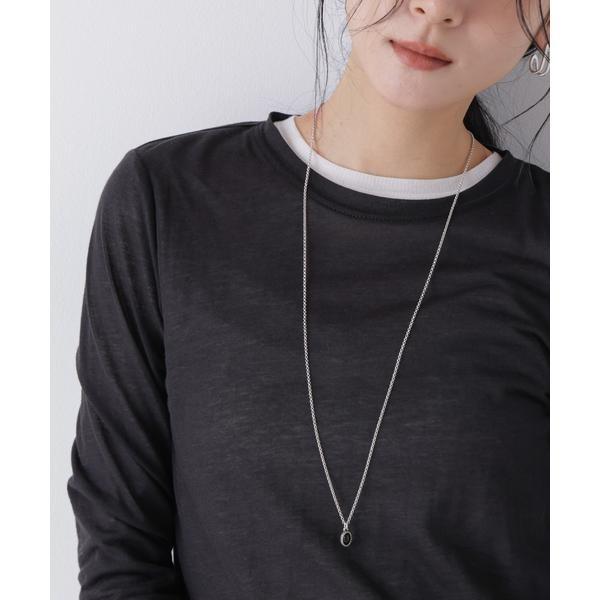 型番：6716146010ブランド：ナノユニバース商品名：PHILIPPE AUDIBERT／Pawnee long necklaceカラー：シルバー