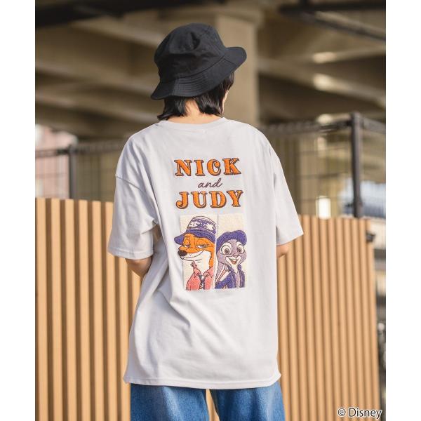 型番：203262042ブランド：フォートポイント商品名：【DISNEY/ディズニー】ZOOTOPIA ズートピア サガラ刺繍Tシャツカラー：ライトグレー/ネイビー/オレンジ/ライトグリーン