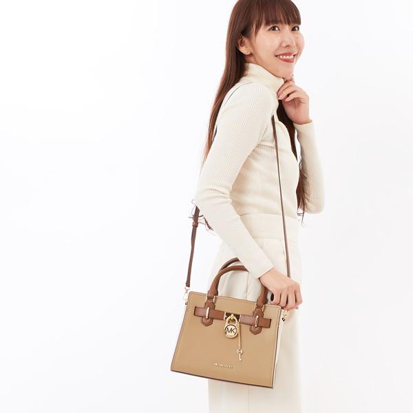 型番：35T5GHMS1T3117ブランド：マイケル・コース商品名：HAMILTON サッチェル スモールカラー：キャメル　マルチ