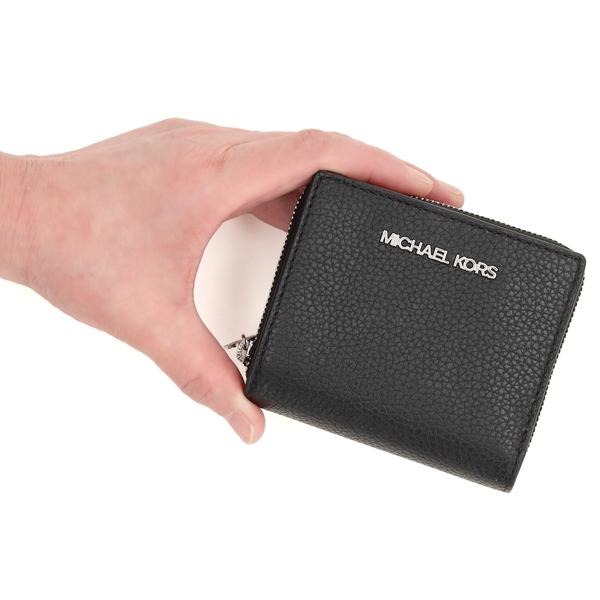 型番：35H3STVF2L1ブランド：マイケル・コース商品名：MD BF ZA CHRM WLLETカラー：ブラック
