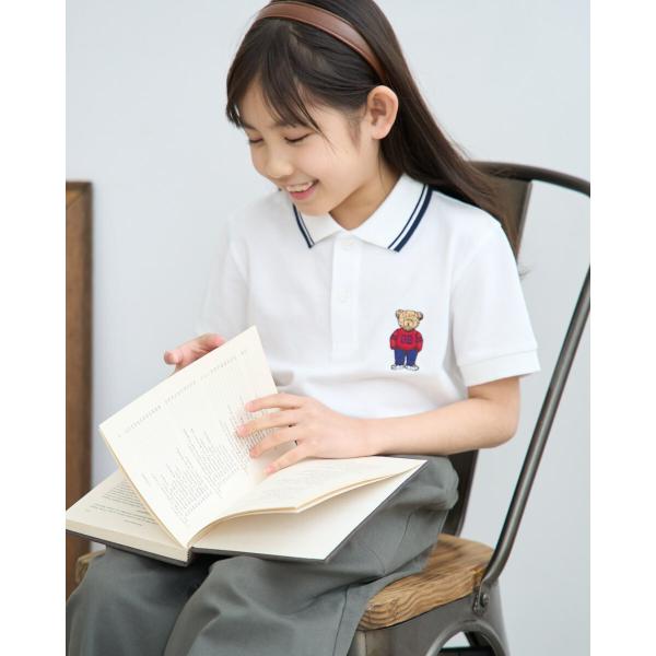型番：205U3434ブランド：ゴールデンベア商品名：JACKベアポロシャツカラー：01ホワイト/75ネイビー