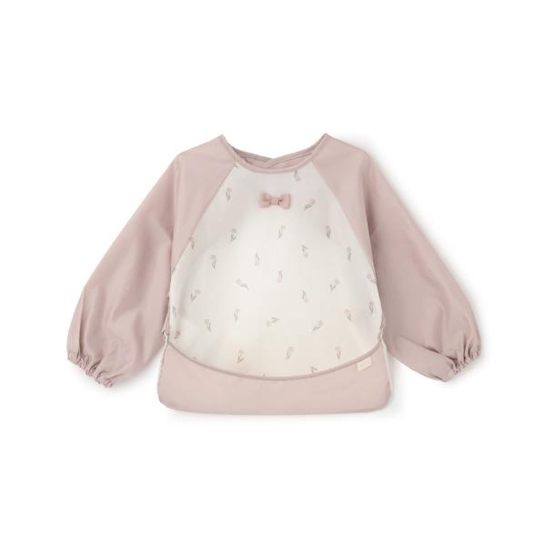 型番：9561507ブランド：プティマイン商品名：お食事エプロンカラー：ライト　ピンク/ベージュ/グリーン