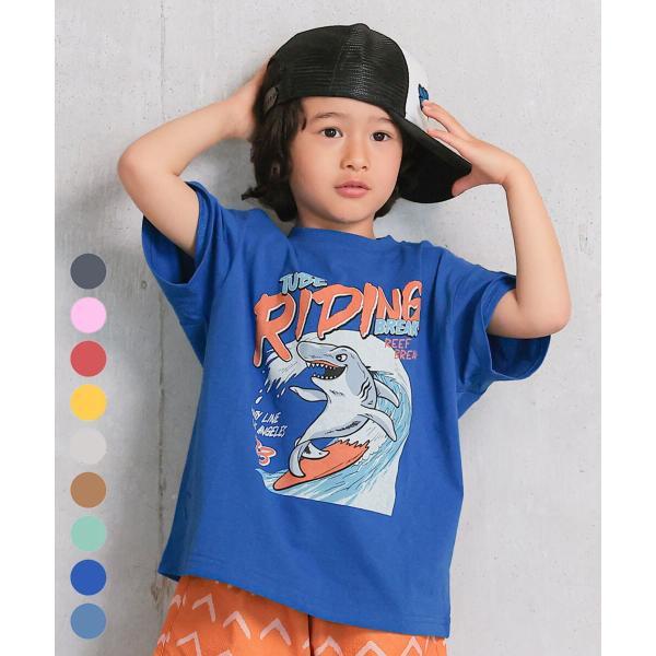 型番：0110361049ブランド：マーキーズ商品名：【プチプラ】サーフプリントTシャツ　　　　　　カラー：Ｃ２０ブルー/Ｃ４０ダークブルー/Ｄ２０ベージュ/Ｇ３０ピンク/Ｄ６０ブラウン/Ｂ７０チャコール/Ｂ１０オフホワイト/Ｇ７０レッド/...
