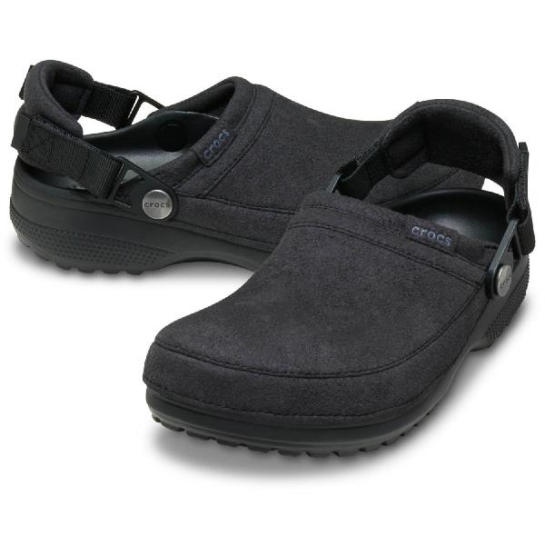 型番：211930ブランド：クロックス商品名：crocs/クロックス/Classic Crafted Vegan Suede Cg.カラー：001(Black)/309(Army　Green)