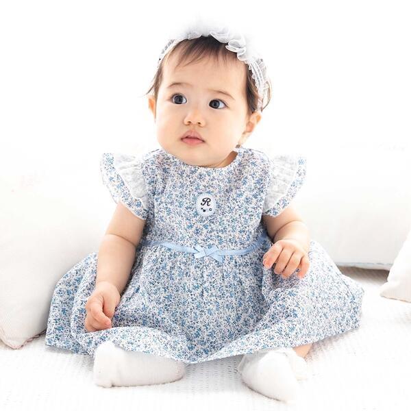 型番：1746-82019ブランド：フィヨ デュ ベベ ルダクティオン商品名：【お揃い】リバティプリント花柄チュニック(70~90cm)カラー：ピンク系/ブルー系/イエロー系