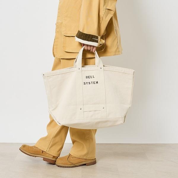 型番：04520054035ブランド：アバハウス商品名：【BELL SYSTEM / ベルシステム】Canvas Tool Bag /カラー：アイボリー