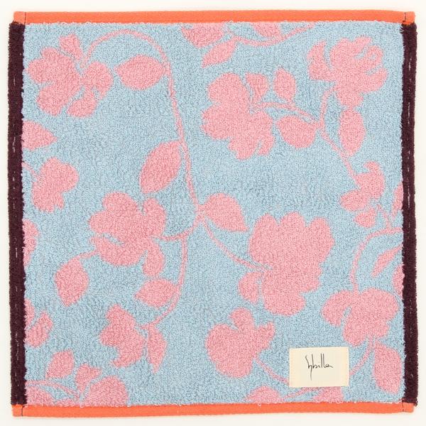 型番：1430550033ブランド：シビラ商品名：シビラ　タオルハンカチPrincesa（プリンセッサ・王女様）　【Sybilla】カラー：ブルー/イエロー/アイボリー