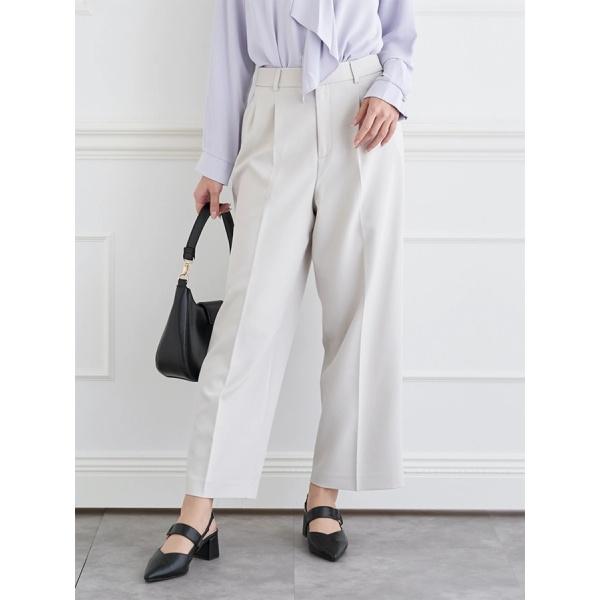 型番：26580038382ブランド：ルディックパーク商品名：【Wクロス】ワイドパンツ(セットアップ可)カラー：淡グレー/紺/黒