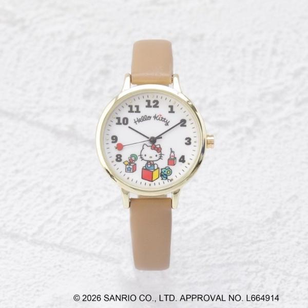 型番：41025804ブランド：ワンズテラス商品名：【ワンズテラス限定】ハローキティ ウォッチカラー：キャメルブラウン（９４１）