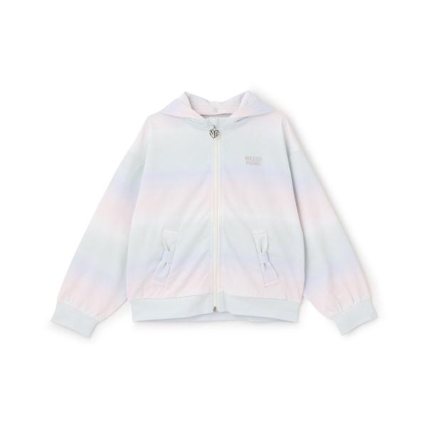 型番：6462206ブランド：メゾピアノ商品名：【人気商品再入荷】【直営店で取り扱い無し】UVカット　ZIPパーカカラー：マルチ/ラベンダー