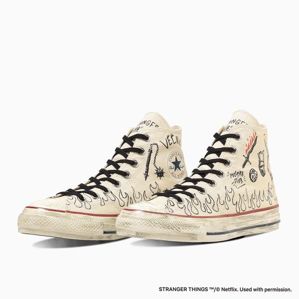 型番：31317091ブランド：コンバース商品名：CONVERSE/コンバース/オールスター エイジド 87 HC HI/ストレンジャー・シングス 5カラー：ナチュラル