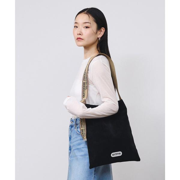 型番：212261053041ブランド：ローズバッド商品名：【ROSE BUD別注】OUTDOOR/JACQUARD TAPE TOTEカラー：YELLOW/BLACK