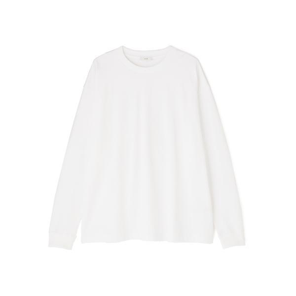 型番：7856930202ブランド：ビーセカンド商品名：ATON (エイトン)12／- AIR SPINNING | LOOSE FIT LONG SLEEカラー：ブラック/ホワイト
