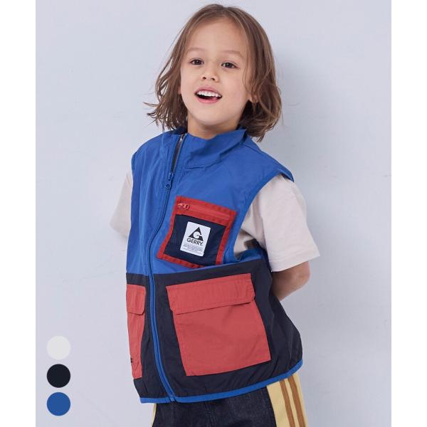 型番：0120761001ブランド：マーキーズ商品名：【GERRY】別注ナイロンベストカラー：Ｃ７０ネイビー/Ｂ９０ブラック/Ｂ２０アイボリー