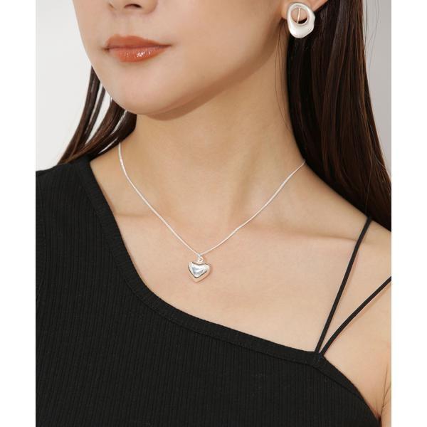 型番：6713246060ブランド：ナノユニバース商品名：Nina＆Jules Paris／Heart Pendant Topカラー：シルバー