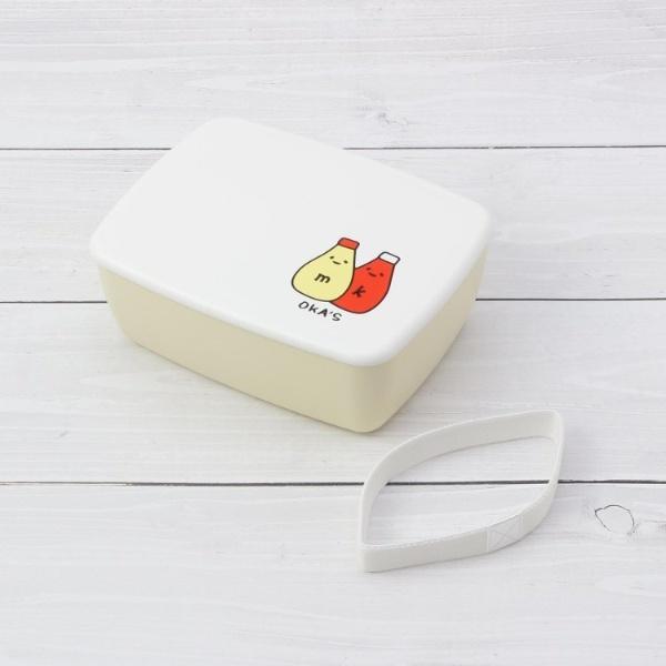 型番：41035896ブランド：ワンズテラス商品名：OKAs 一段弁当 500mlカラー：ホワイト（９０１）